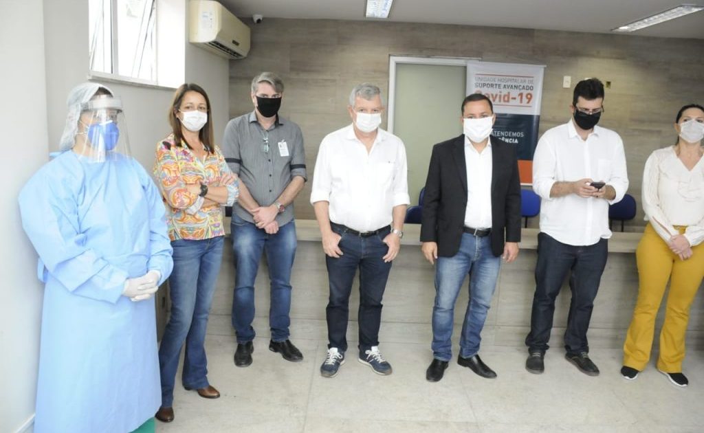 Coronavírus: Rodrigo Neves inaugura Hospital Oceânico em Niterói (RJ) - PDT